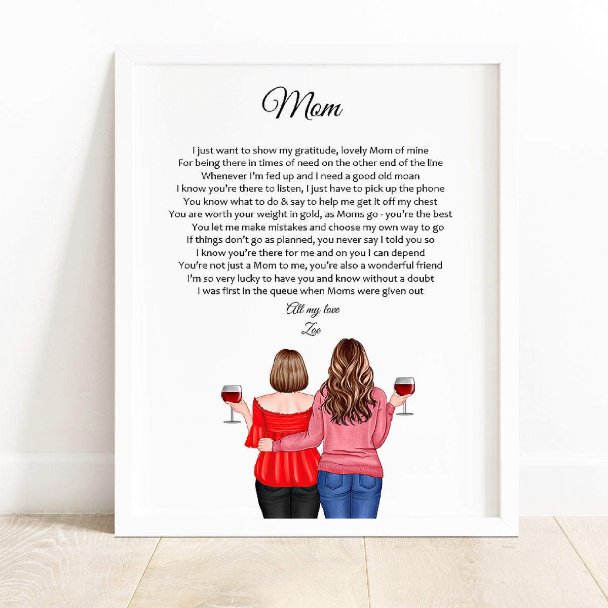 Mother's Day & Father's Day Cards and Gifts – Unique Word Designs