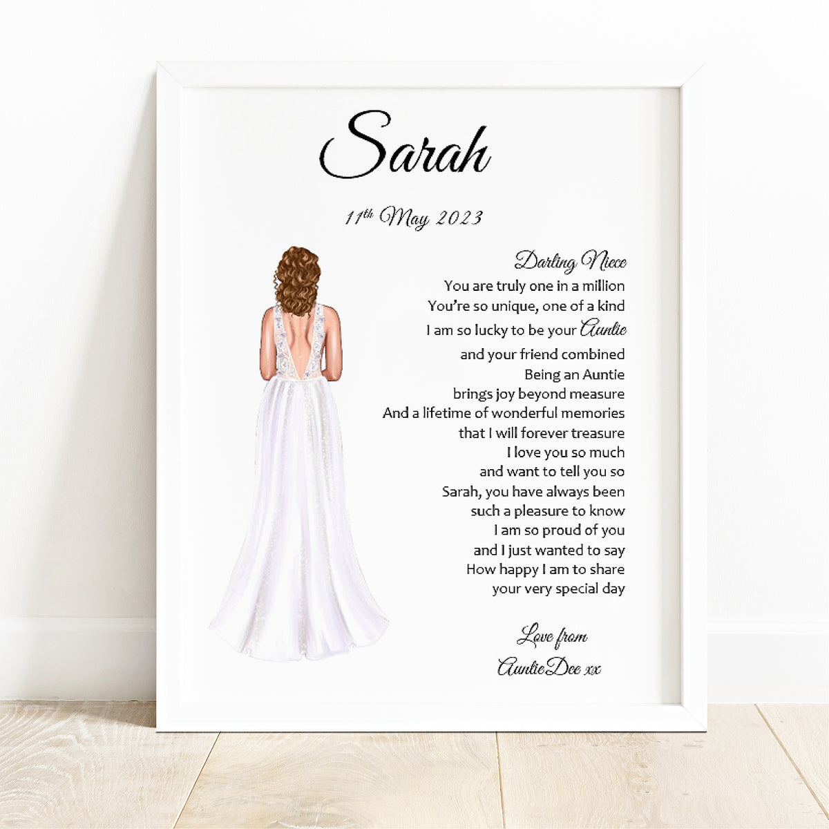 Letter to niece from aunt for wedding 60 photos - Astyledwedding.com