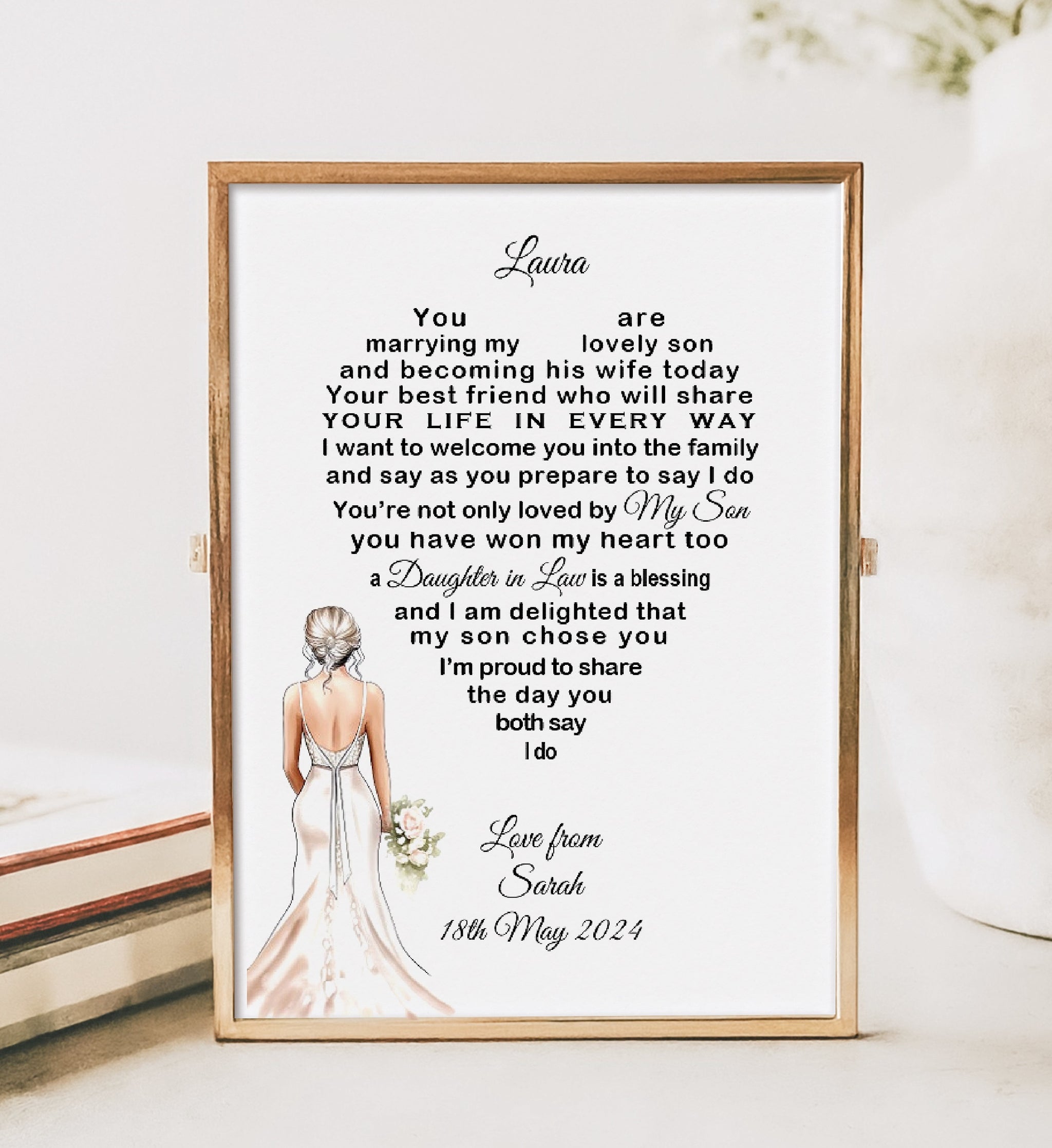 Poem for best friend on her wedding day | Beachweddingtips.com