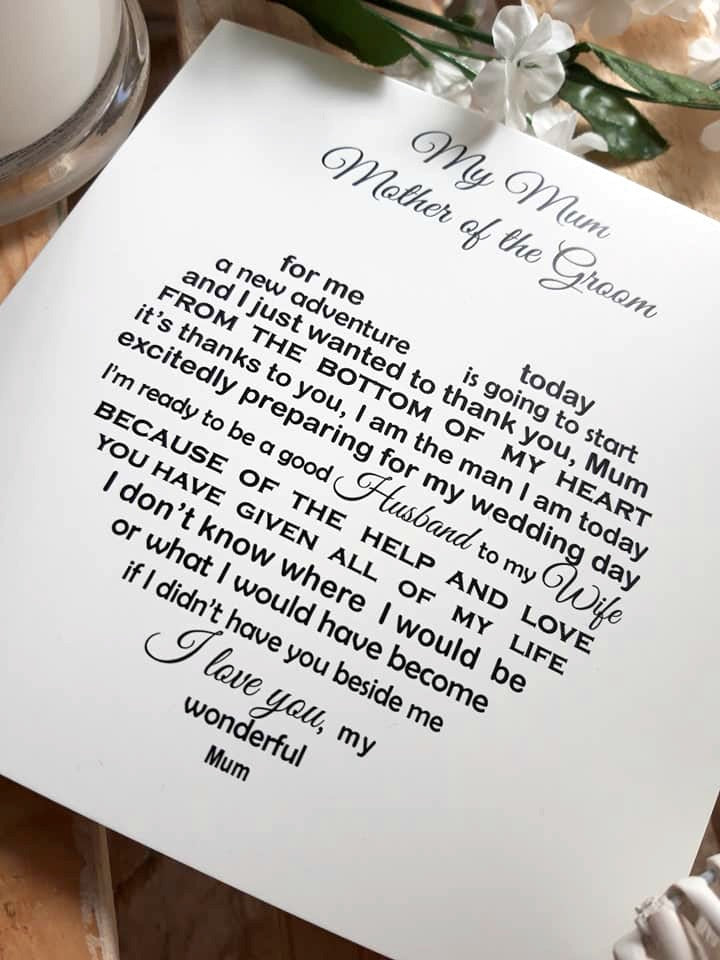 Letter to the groom on wedding day 60 photos - Astyledwedding.com